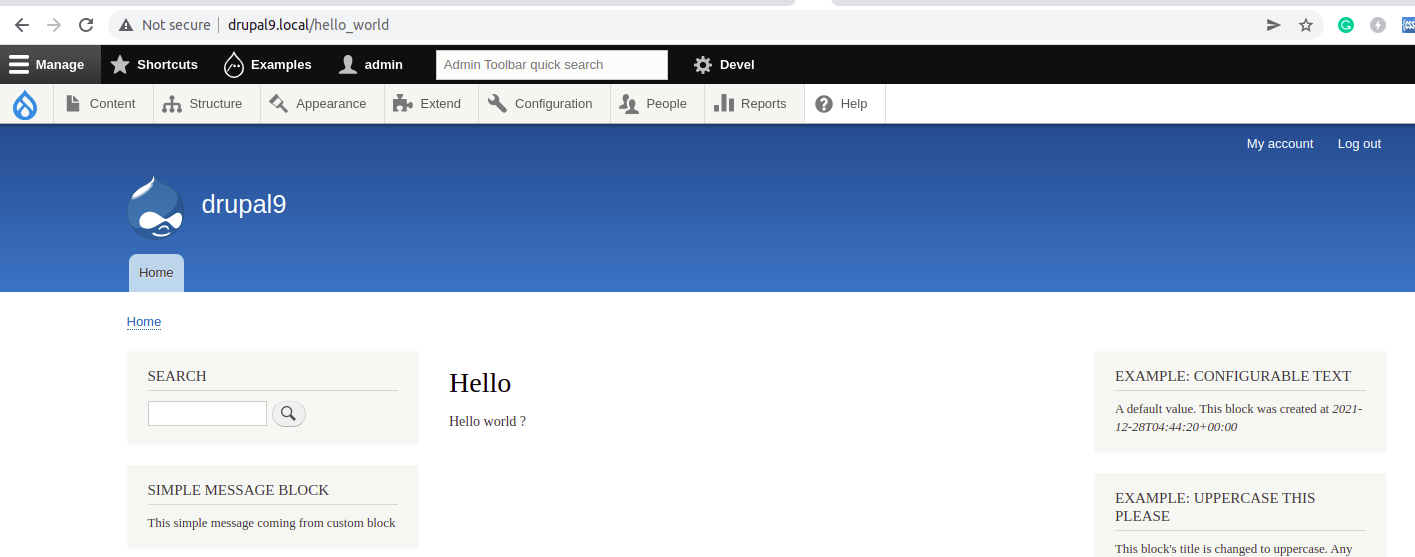 How To Create A Dynamic Route In Drupal 8 And Drupal 9 Mycodeblog